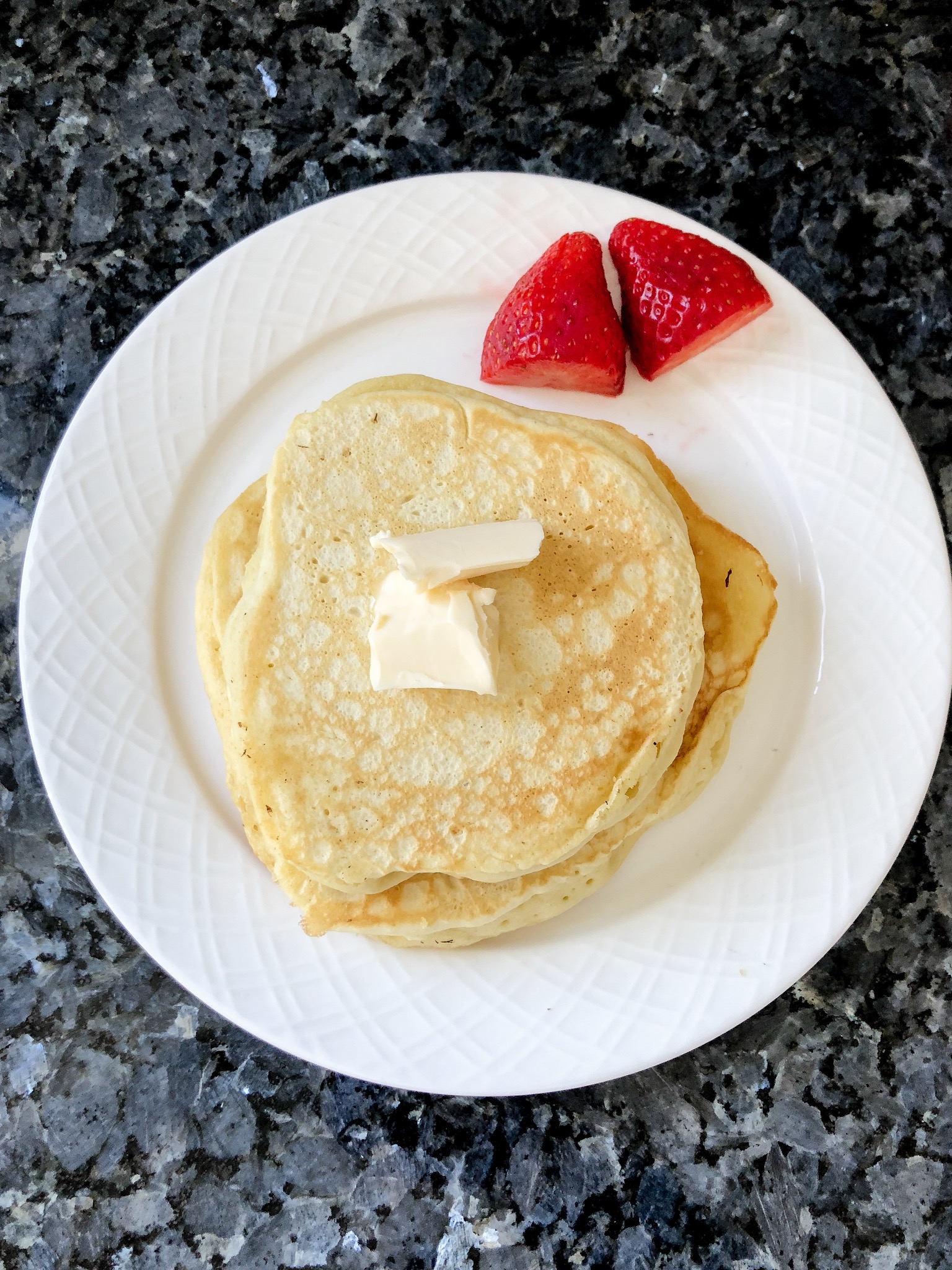 The Best Homemade Pancake Recipe - (and a dairy free option!)